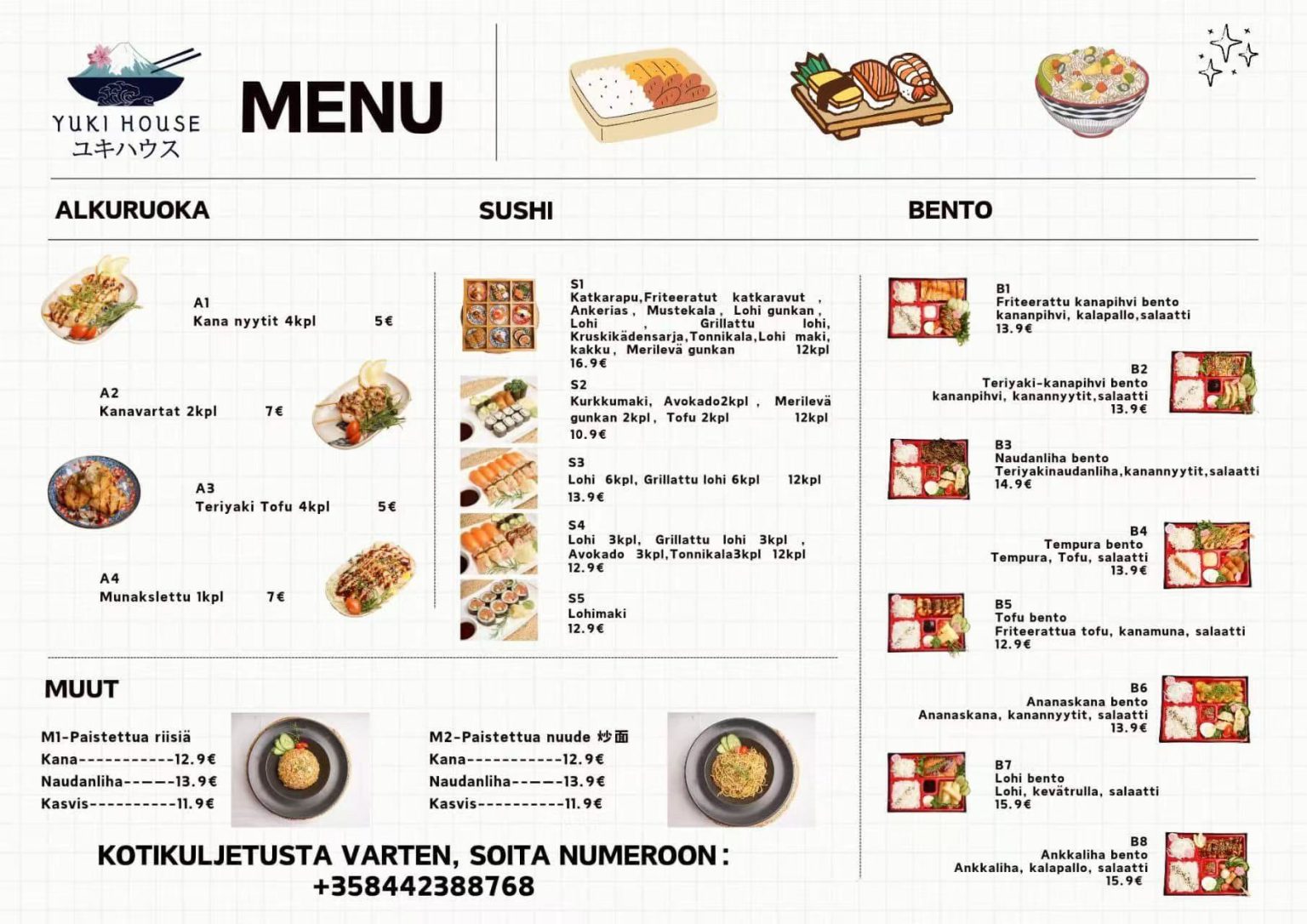 Yuki House Nokia – Ravintola Yuki House