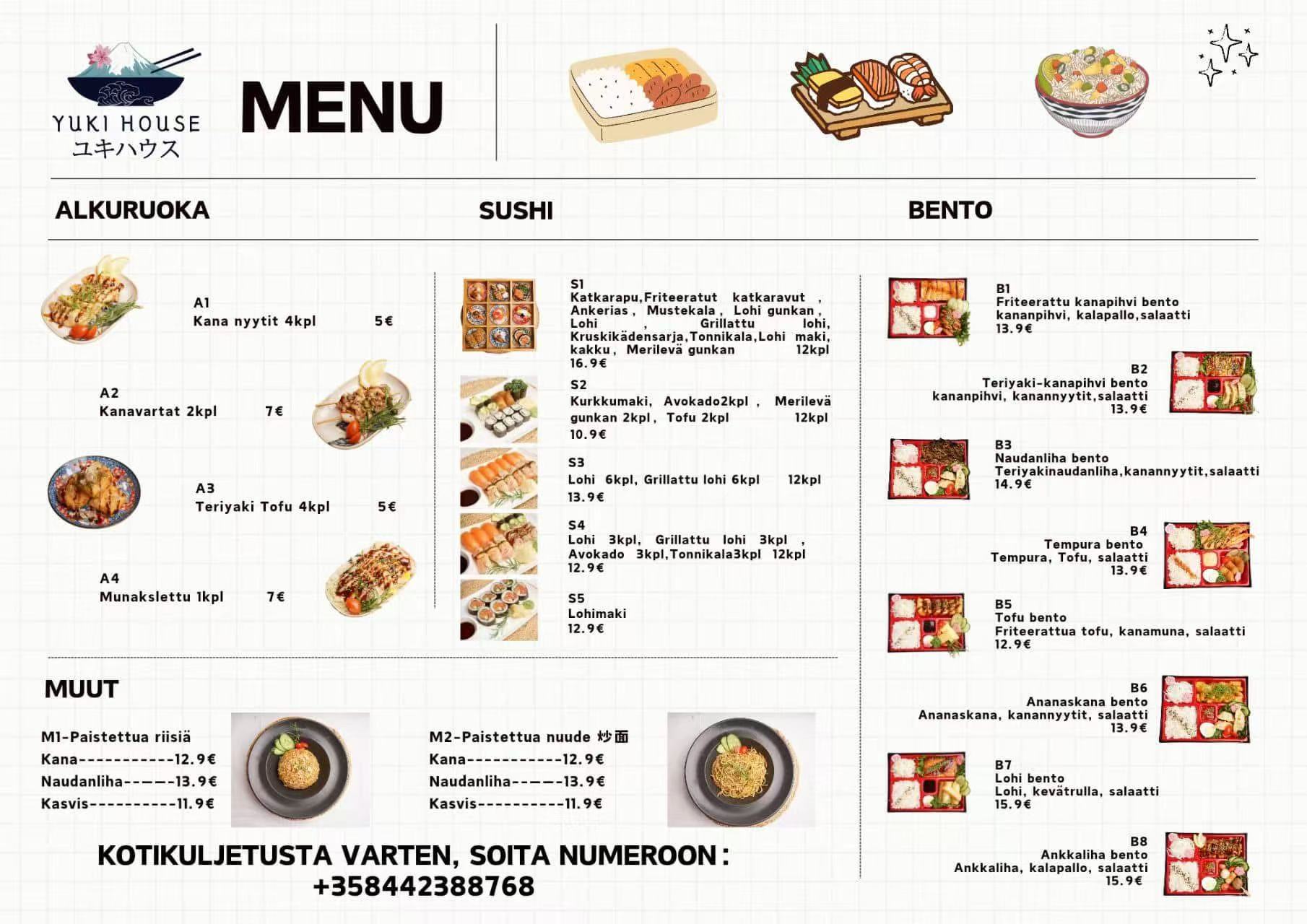 Yuki House Nokia – Ravintola Yuki House
